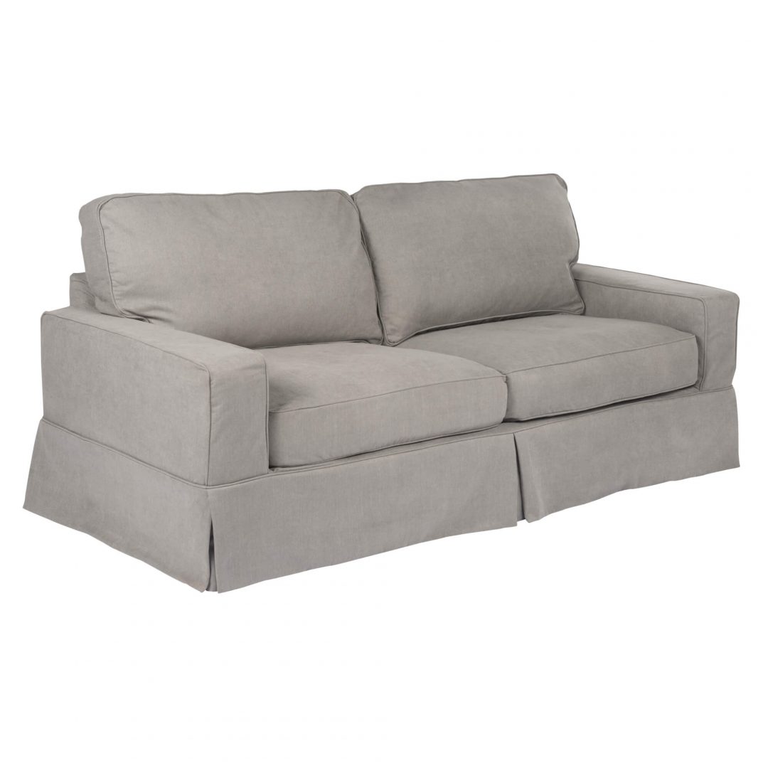 Americana Slipcovered Sofa – Color 391094 Performance - Sunset Trading